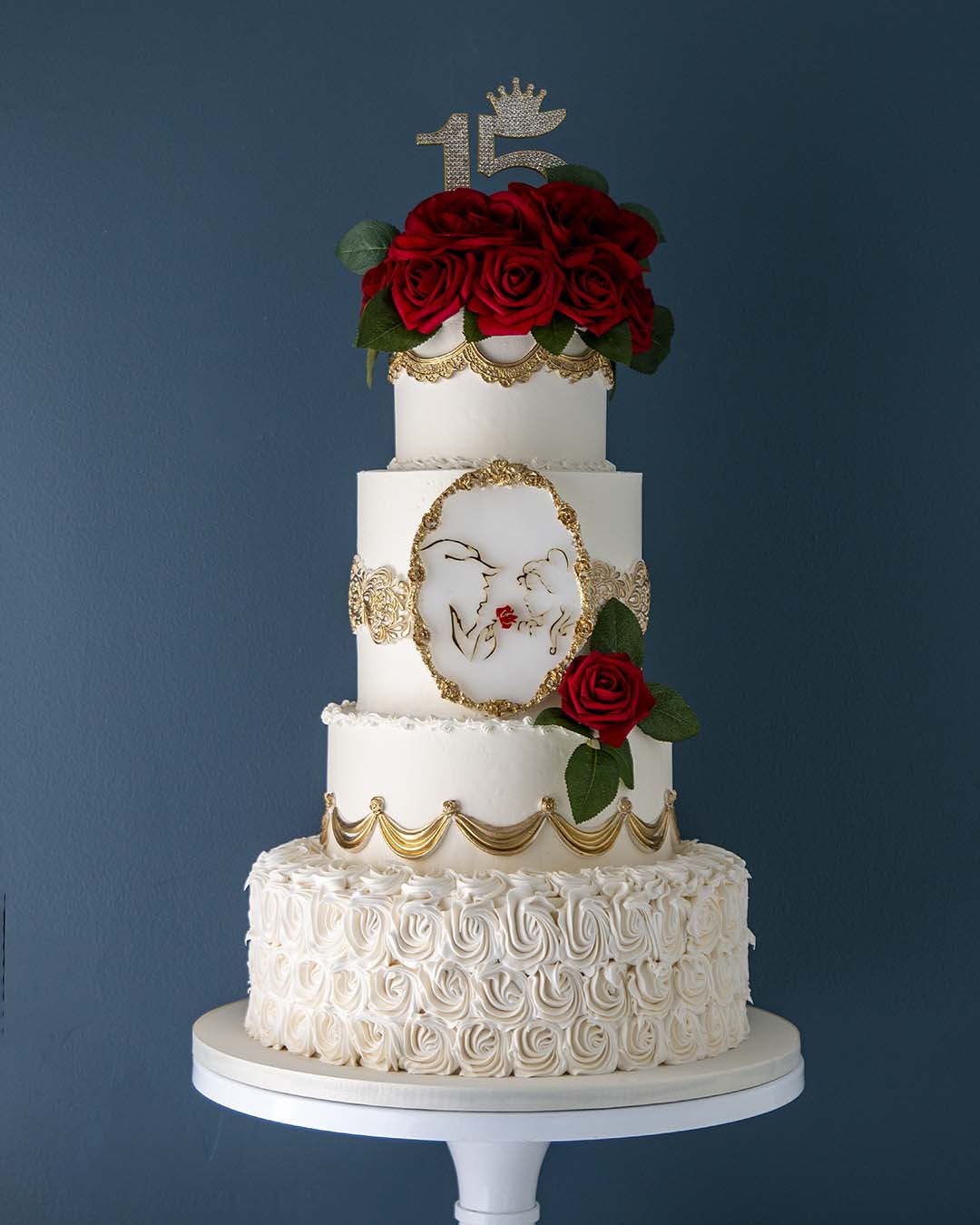 Quinceanera Princess Theme Cake