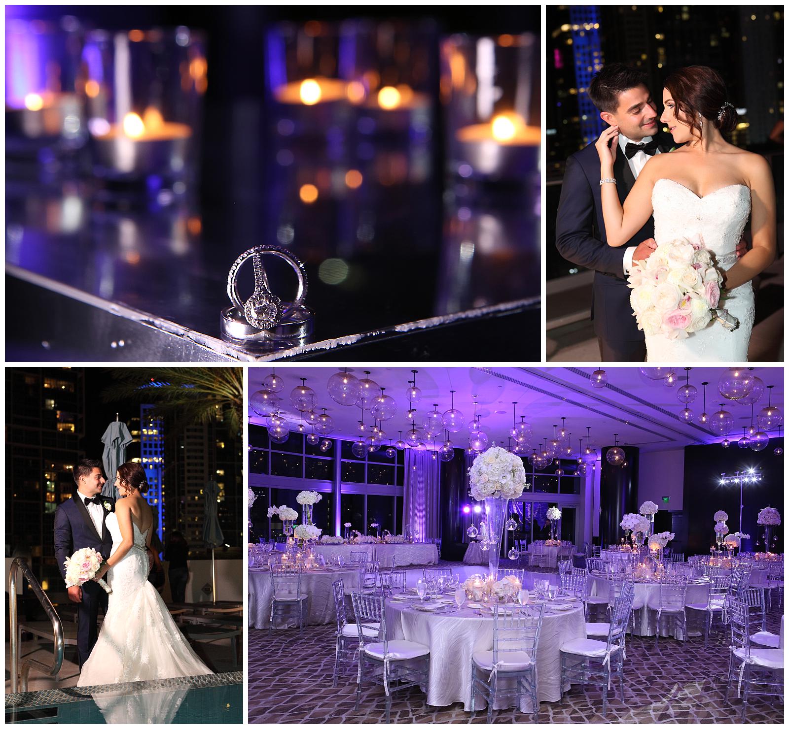 Melissa + Alfred | EPIC Hotel | Miami Wedding Cakes • Elegant ...